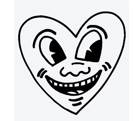 Inkbox Laughing Heart Semi-Permanent Tattoo – Akron Art Museum Shop